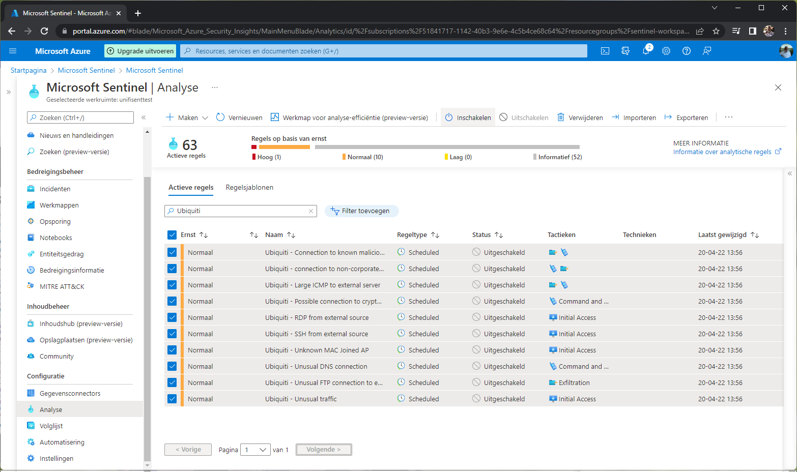 UniFi DreamMachine Pro en Microsoft Sentinel – Steijvers.com